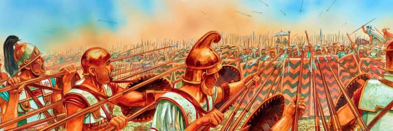 Как строилась и действовала в бою Македонская фаланга - WarHistory.com.ua